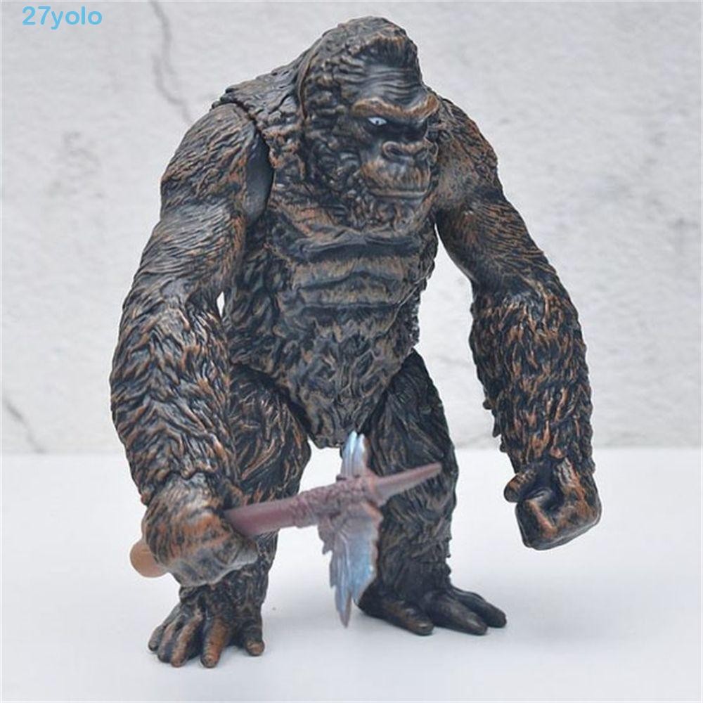 YOLO King Kong Action Figure Figurine Toys Ornament Gift fight with ...