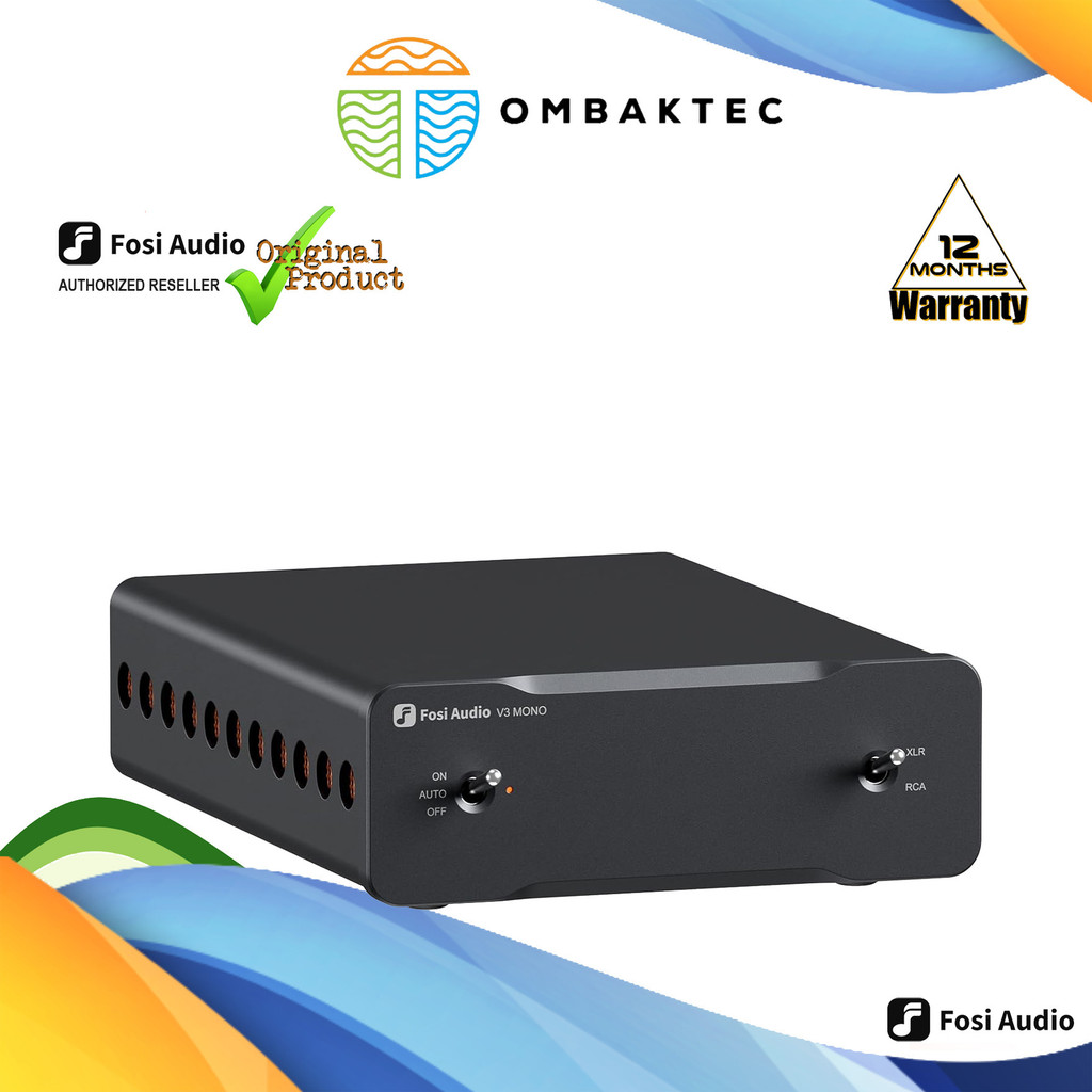 Fosi Audio V3 Mono PFFB | Next-Gen Monoblock Power Amplifier 300W ...