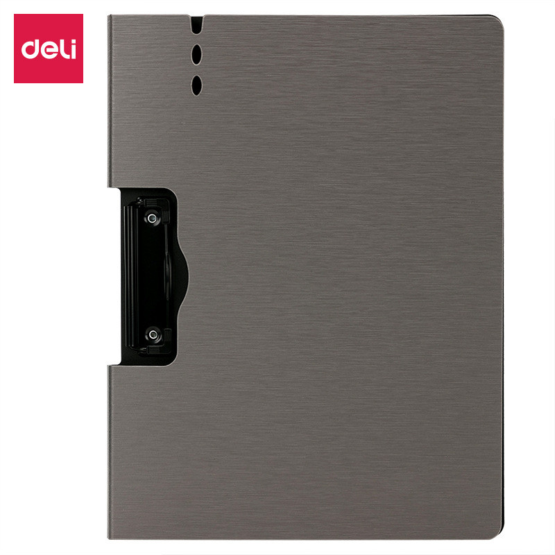Deli 64512/ 64513 Foam PP Papan Klip Lipat Pad Tulisan A4 Folder Fail ...
