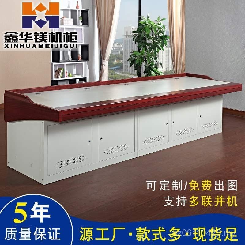 Triple Luxury Dual Adjustment Desk Console Table Platform Center ...