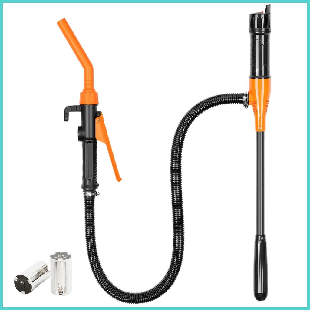 Battery Fluid Transfer Pump Electric Oil Liquid Transfer Siphon Pump ...