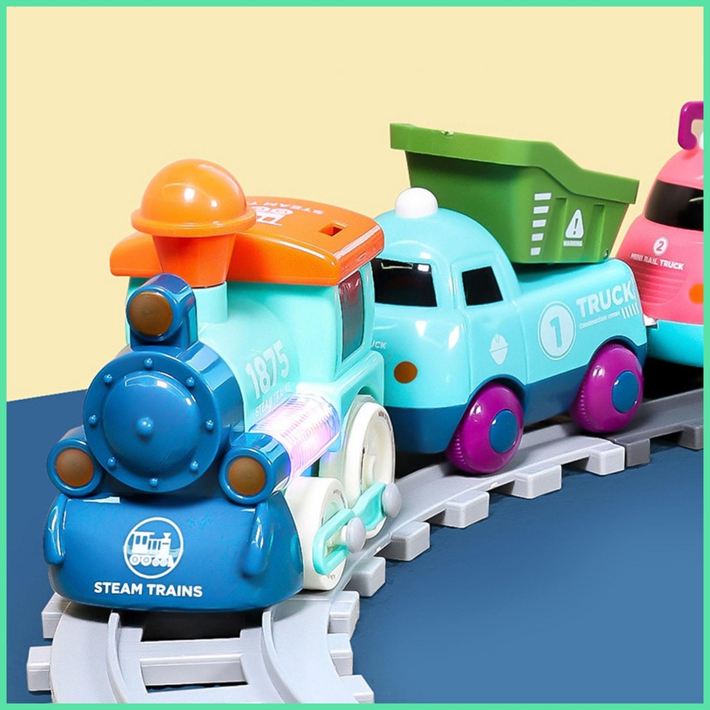 Train Track Around Christmas Tree Christmas Electric Train Set ...