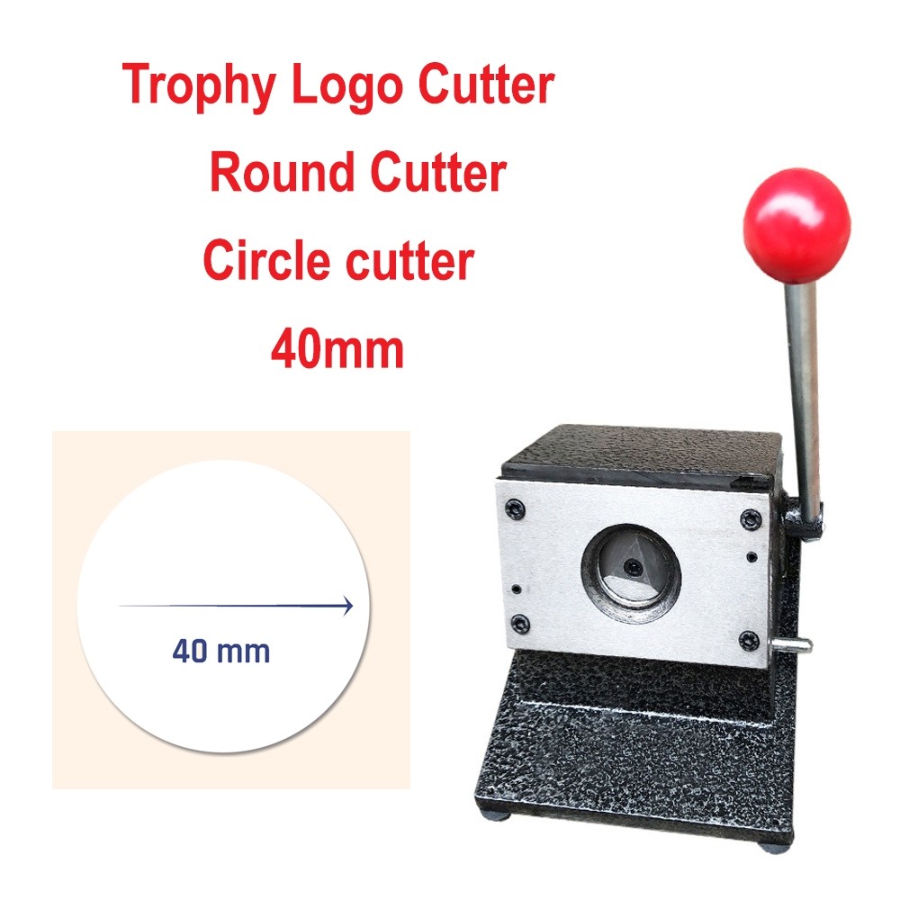 Trophy Logo cutter ( 40mm ) Logo Cutter / Round cutter / Paper cutter ...