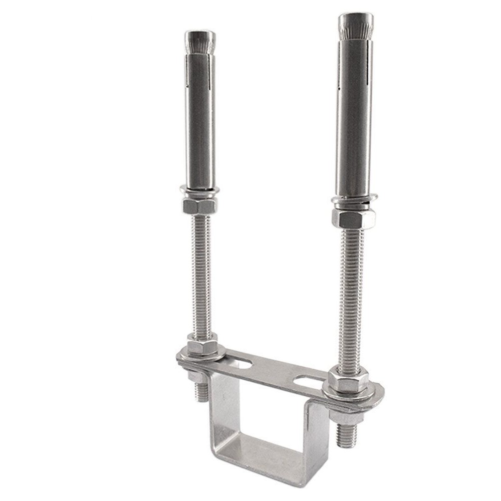 304 Stainless Steel Off-Wall Code Square Tube Card Fixing Bracket ...