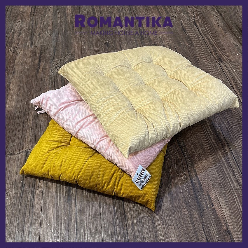 Romanitka CAPRI MDD SEAT CUSHION 40x40CM Kusyen Kerusi Duduk Soft Floor ...