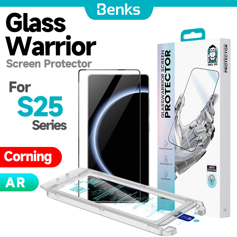 [Benks Official] Benks GlassWarrior AR Screen Protector for Samsung S25 ...