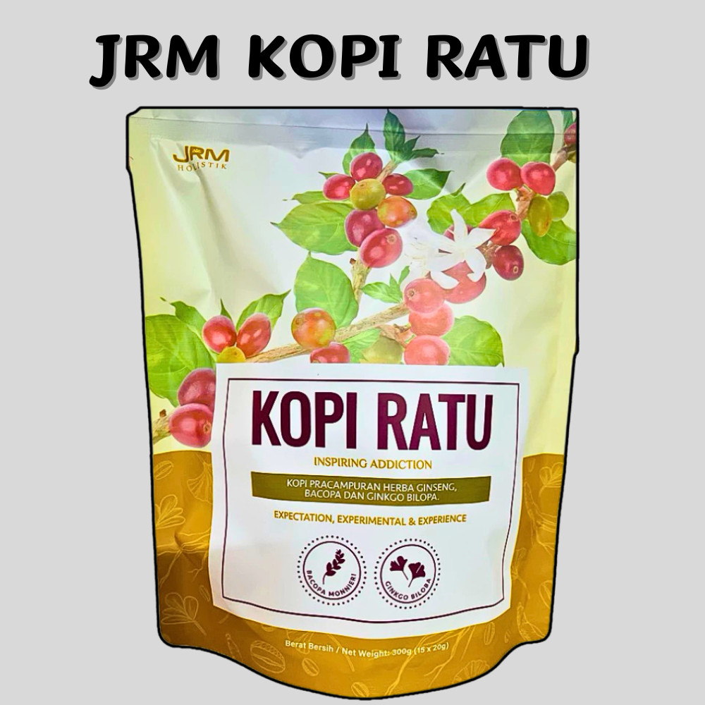 JRM KOPI RATU Jamu Ratu Malaya JRM ORIGINAL - new packaging | Shopee ...