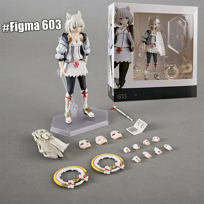 Xenoblade Action Figure Mio Figma 603 Change Face Articulado Action ...