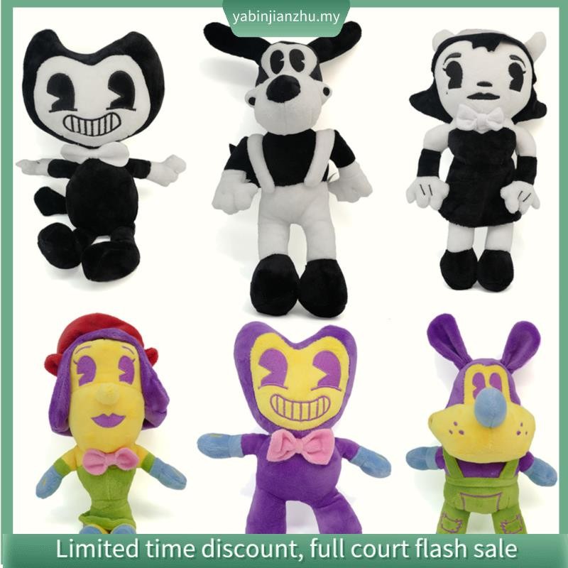 30cm Cartoon Stuffed Toy Bendy and the ink machine Bendy Plush Doll ...