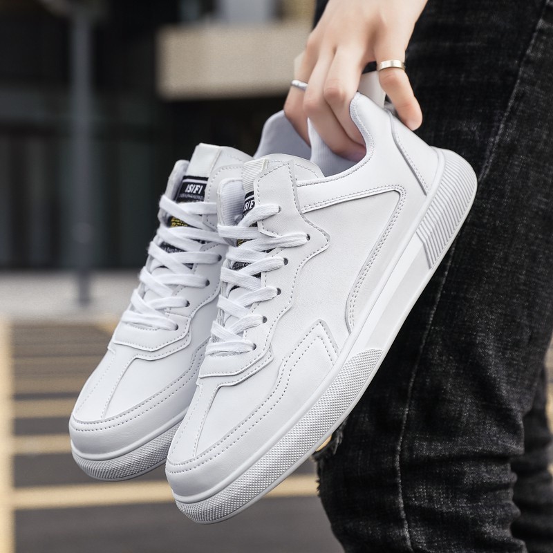 SK4 plus size white shoes men Large size shoes men's shoes white shoes ...