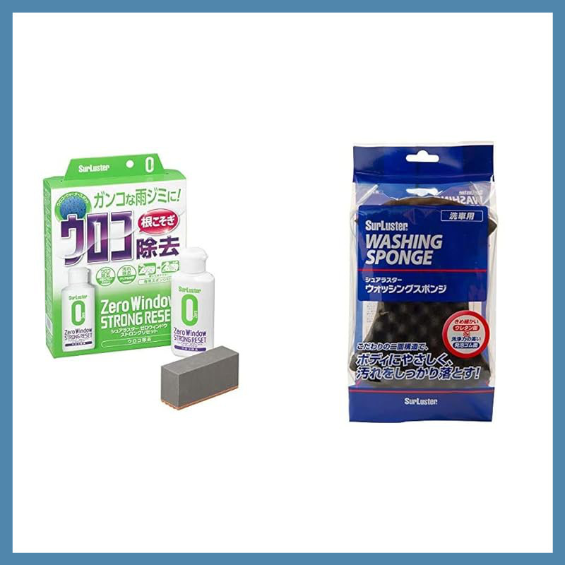 SurLuster Zero Window Strong Reset 80ml - Water Spot and Film Remover for Cars with Polish ...