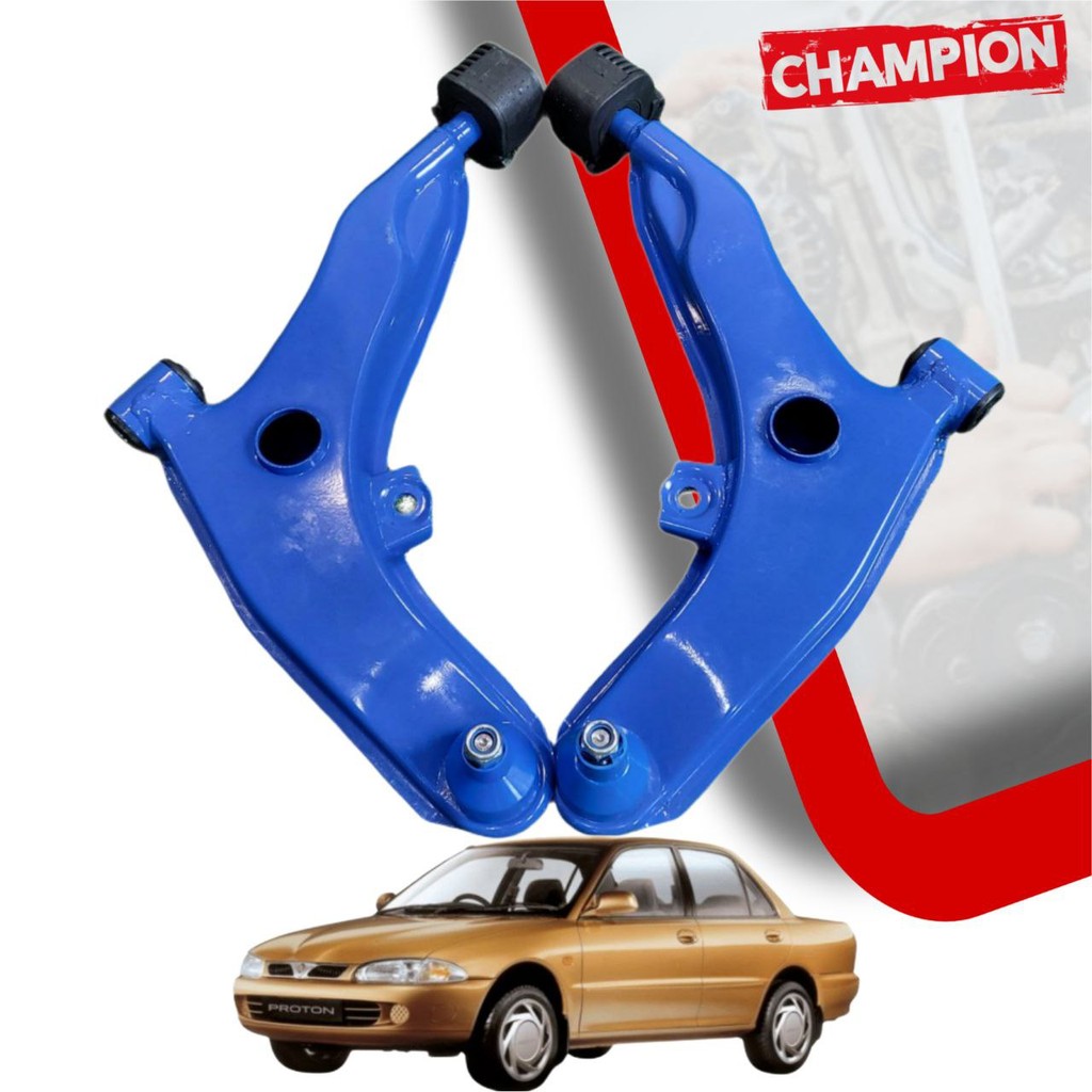 🚨ORIGINAL MARS🚨 HEAVY DUTY BLUE LOWER ARM FOR PROTON WIRA | Shopee Malaysia
