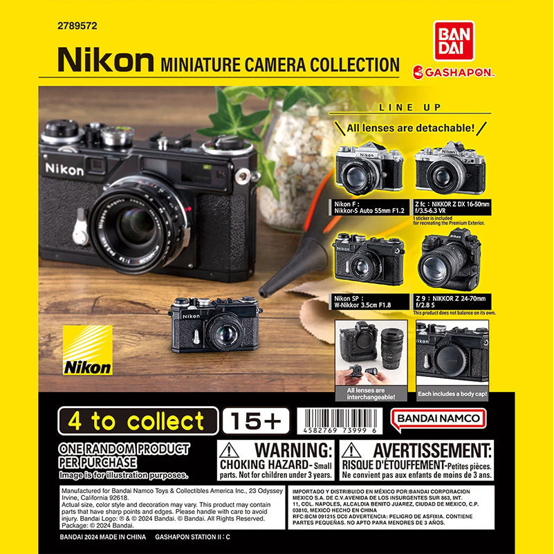 Nikon Camera Miniatures (Gashapon - Bandai) | Shopee Malaysia