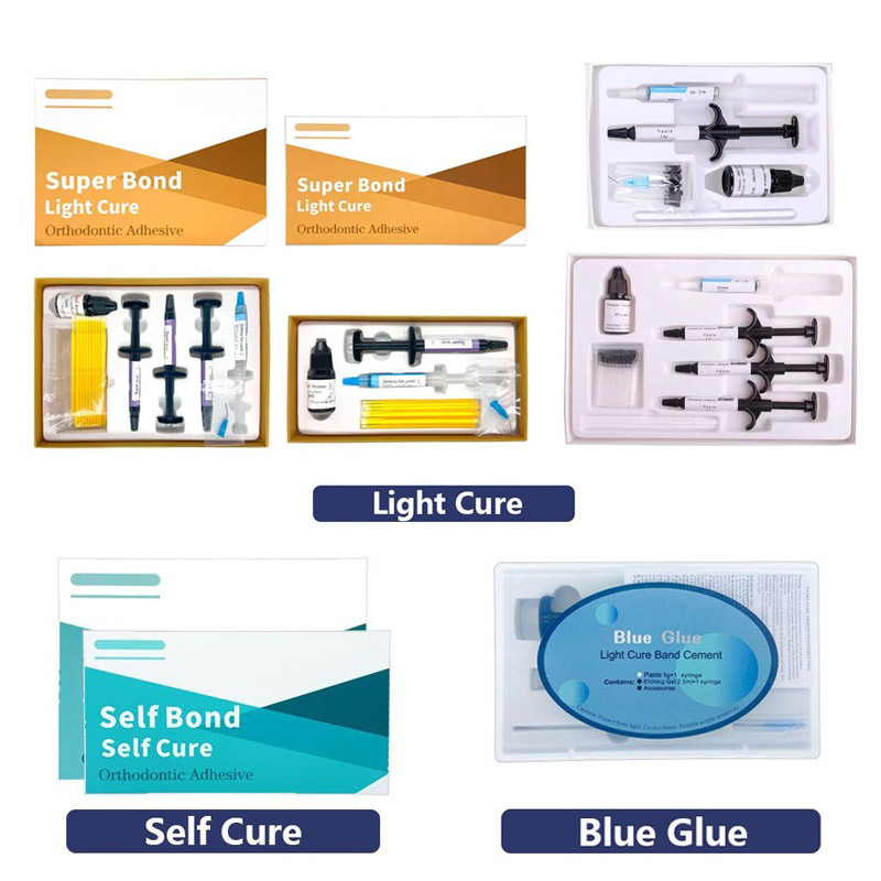Orthodontic Brackets Braces Glue Bonding Self Cure Adhesive Paste Kit ...