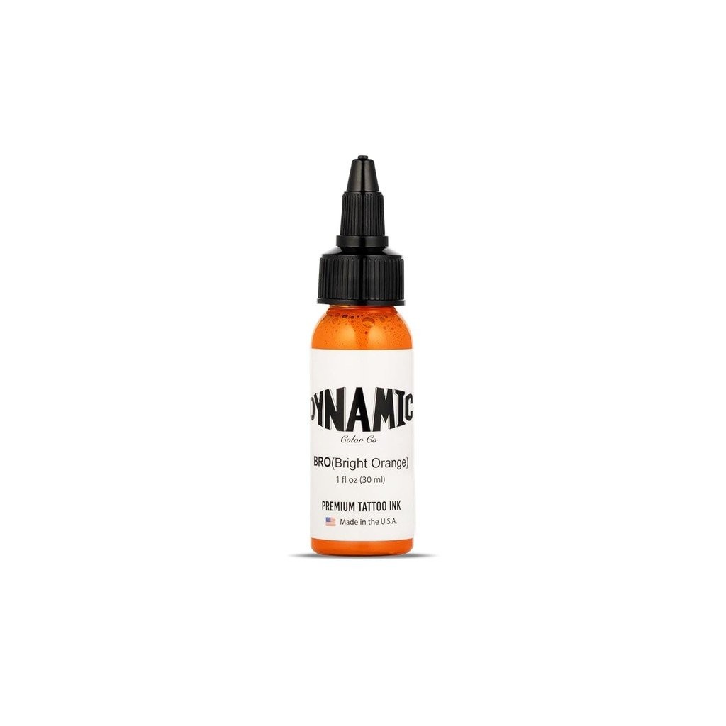 Dynamic Color Co. - Bright Orange Color Tattoo Ink, Long Lasting Vivid ...
