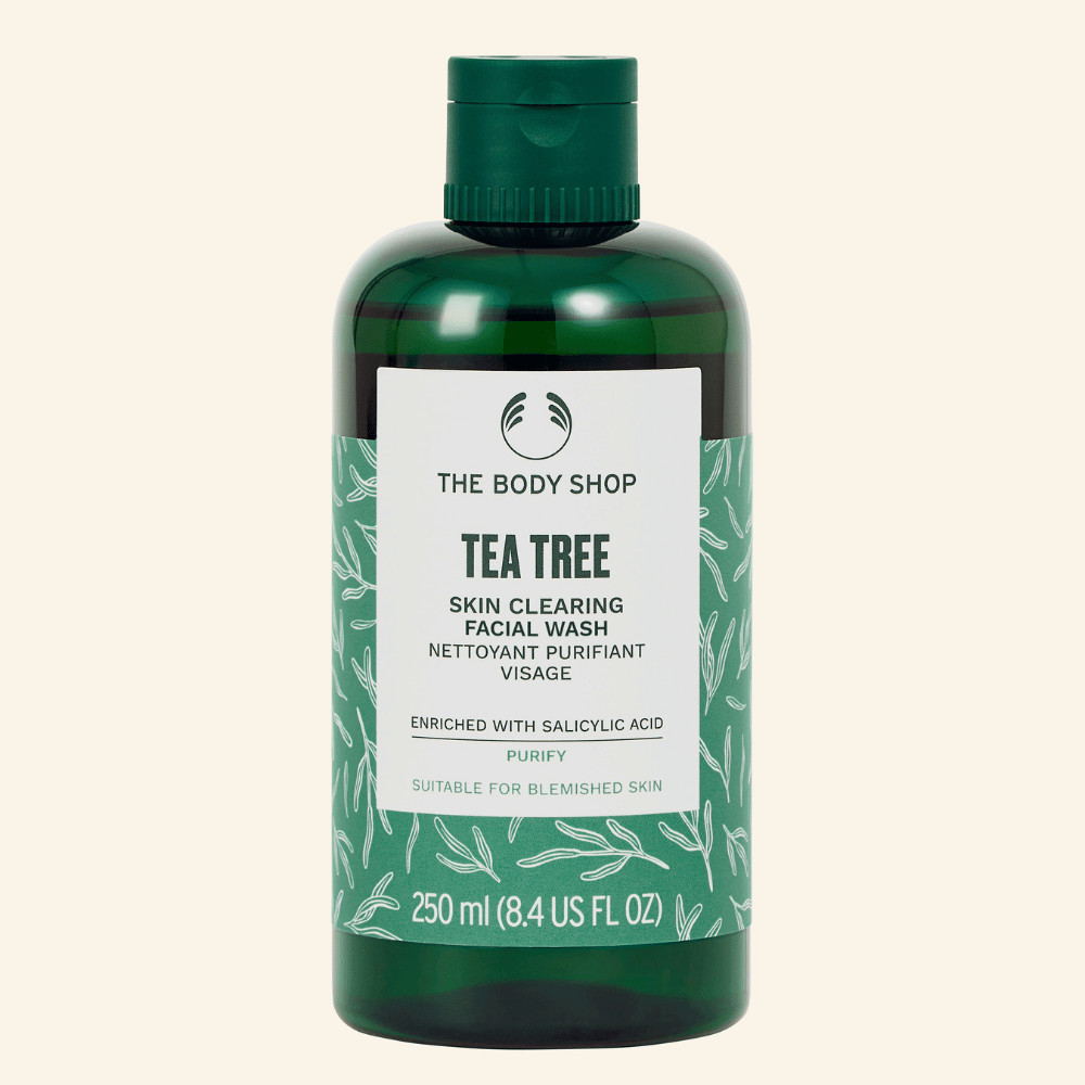 The Body Shop Tea Tree Skin Clearing Facial Wash (250ml) | The Body ...