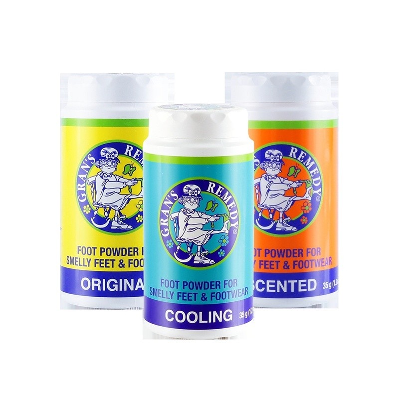 Grans Remedy Stinky Foot Powder Shake Bottle to Remove Foot Stinky ...