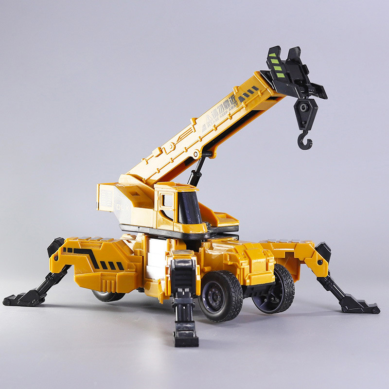 Children Heavy Duty Crane Toy Deformation Big Crane Boy Baby Shock ...