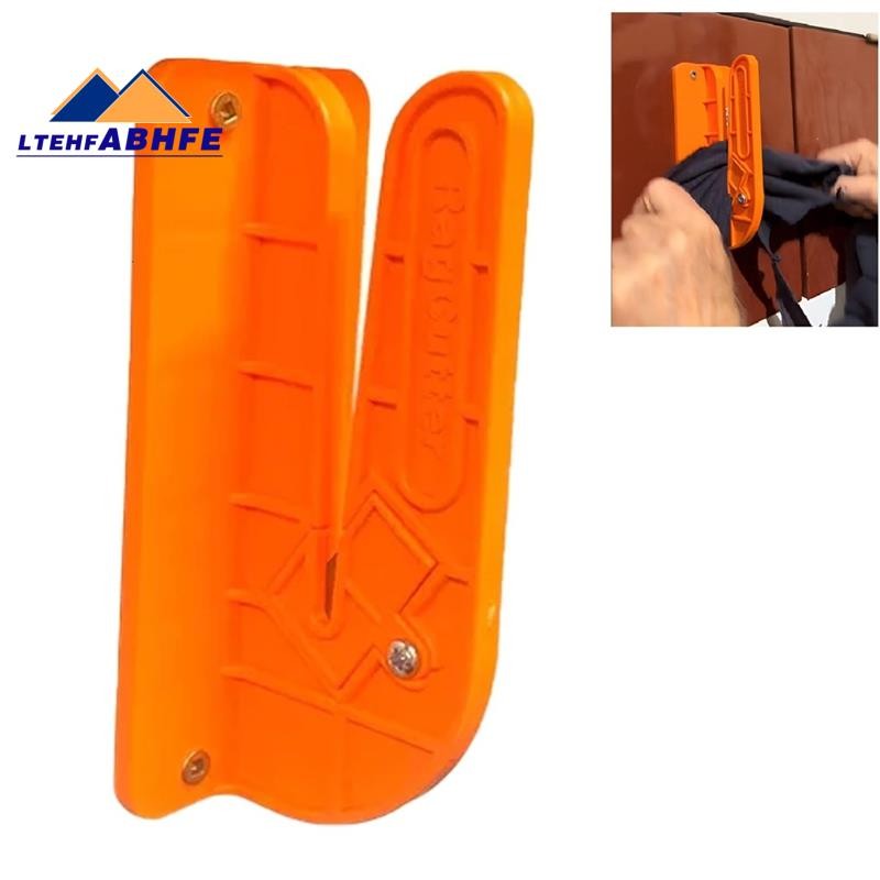 Wall-Mounted Rag Cutter, the Orange Rag Cutter, Rag Cutter Wall Mount ...
