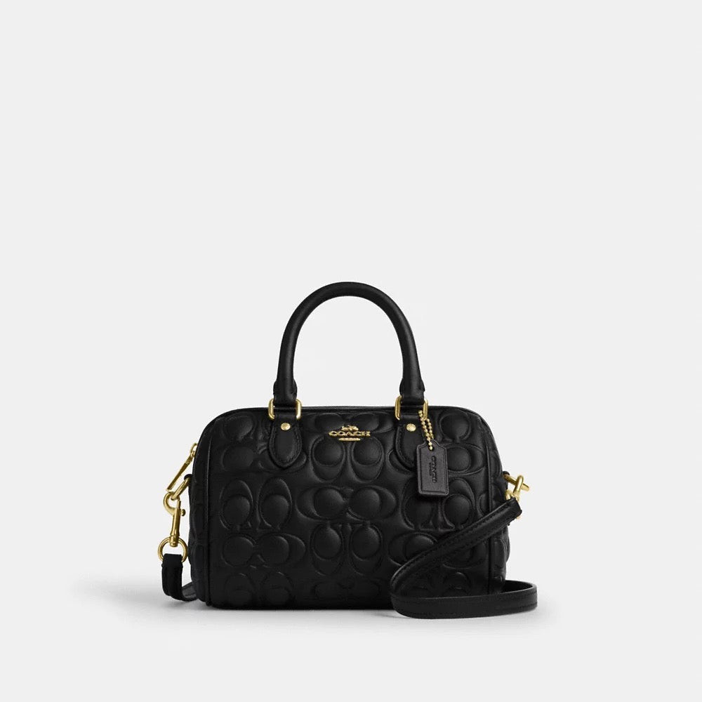 [INCOMING ETA 30 DAYS] C0ACH Mini Rowan Crossbody Bag In Signature ...