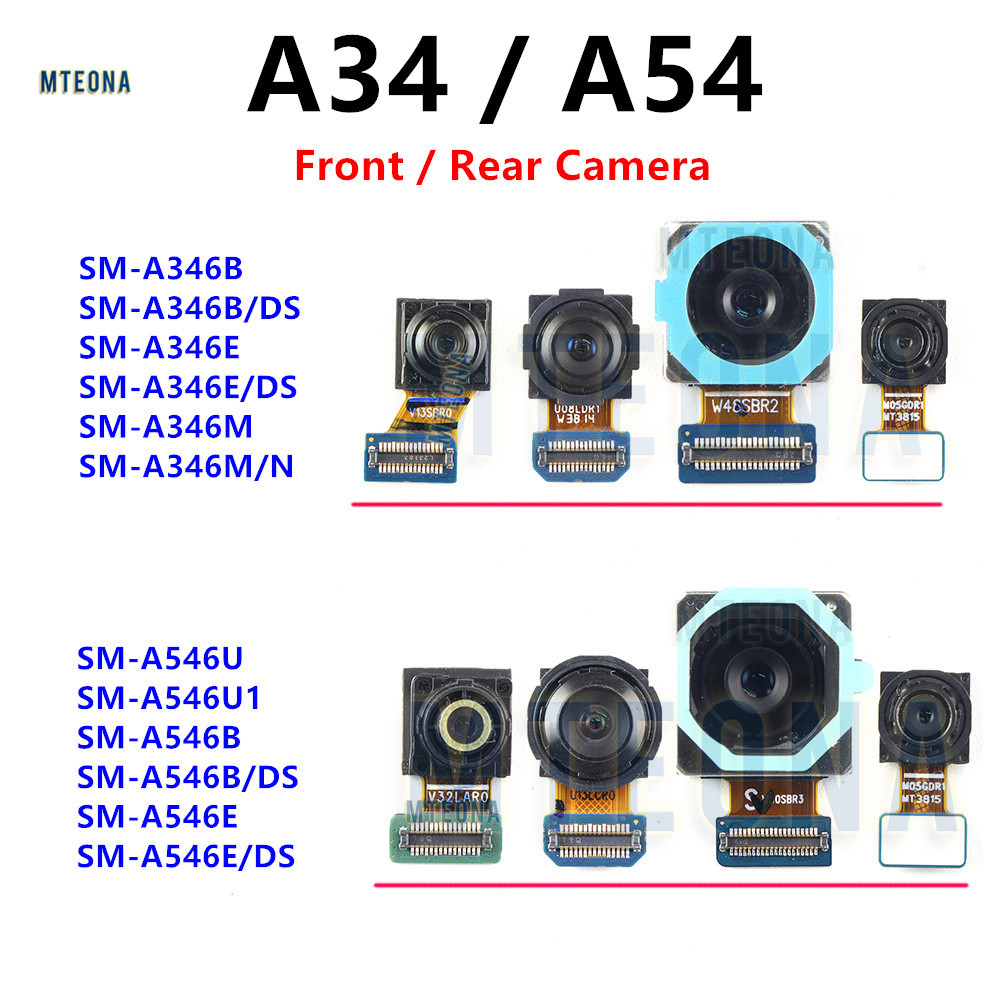 Front Rear Main Facing Camera For Samsung Galaxy A54 A34 A546 SM-A546B ...
