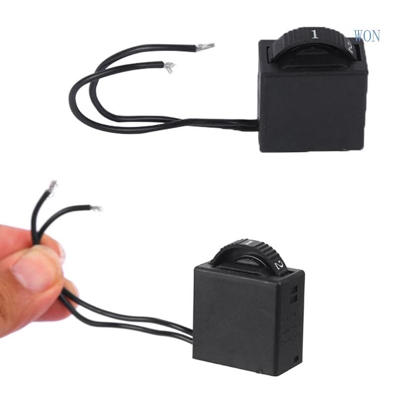 WON 250V 6A Polisher Switch Electric Power Tool Speed Controller ...