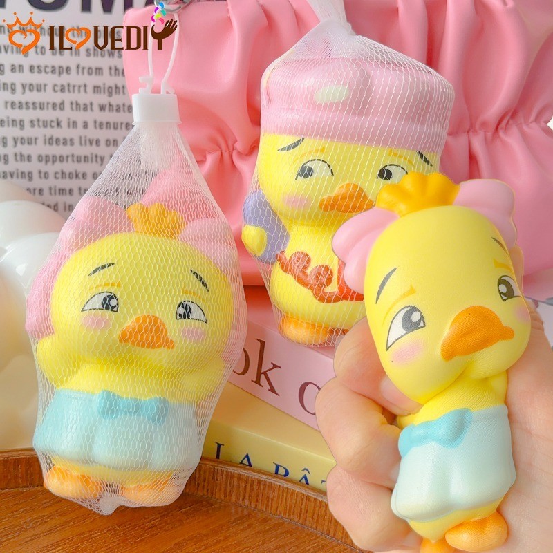 [ Featured ] Upset Duck Squeeze Toys - Cartoon Fun Annoying Duck - Slow ...