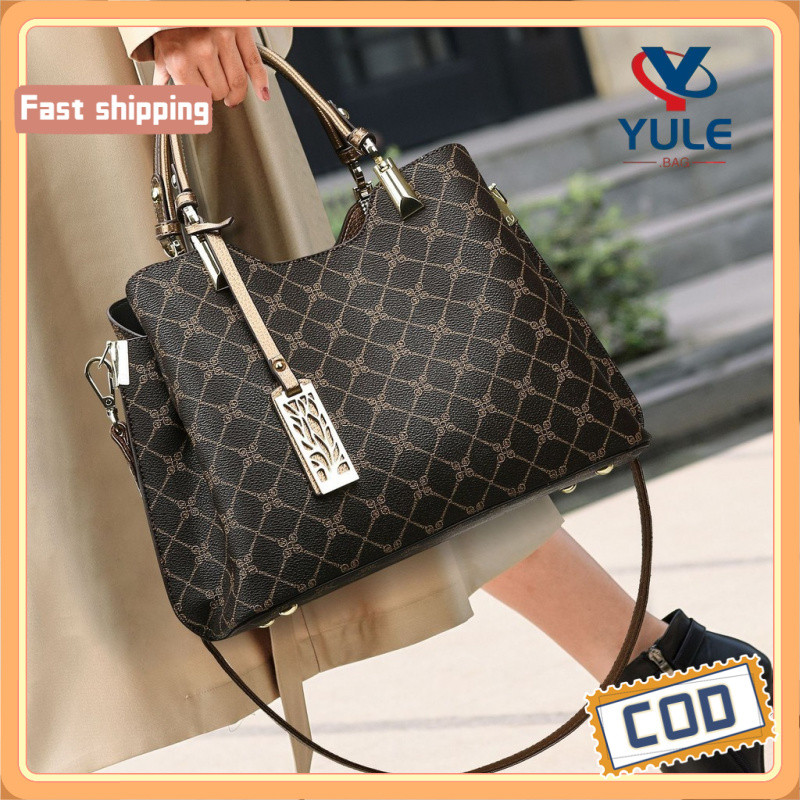 YULE Premium Handbag Women Elegant Leather Large Capacity Multi ...