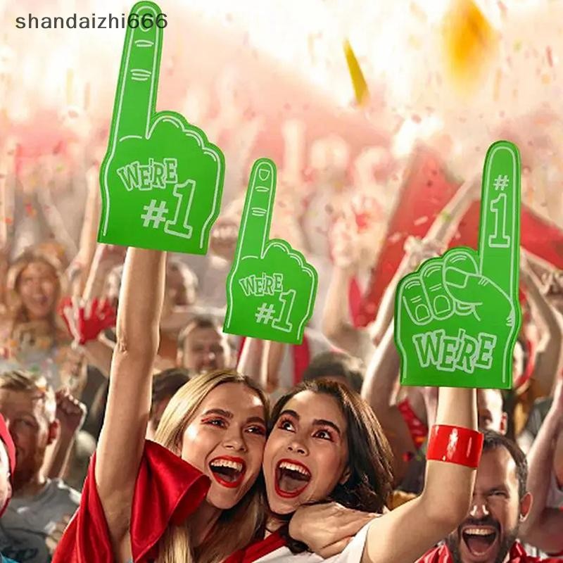 [shandaizhi666] Universal Large Foams Fingers Cheerleading Props Hand ...