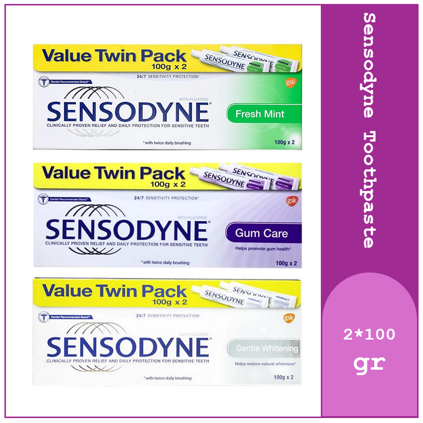 Sensodyne Toothpaste Twin Pack -2x100g | Shopee Malaysia