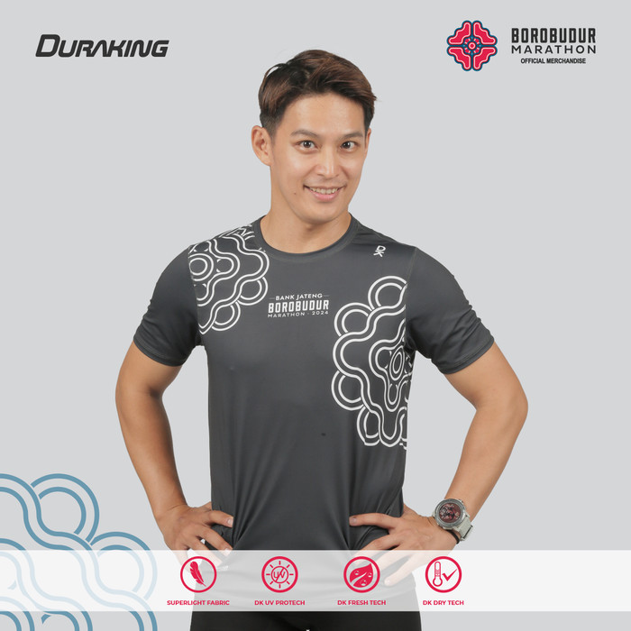 Duraking Super Light Series Men's Running Jersey - Borobudur Marathon ...