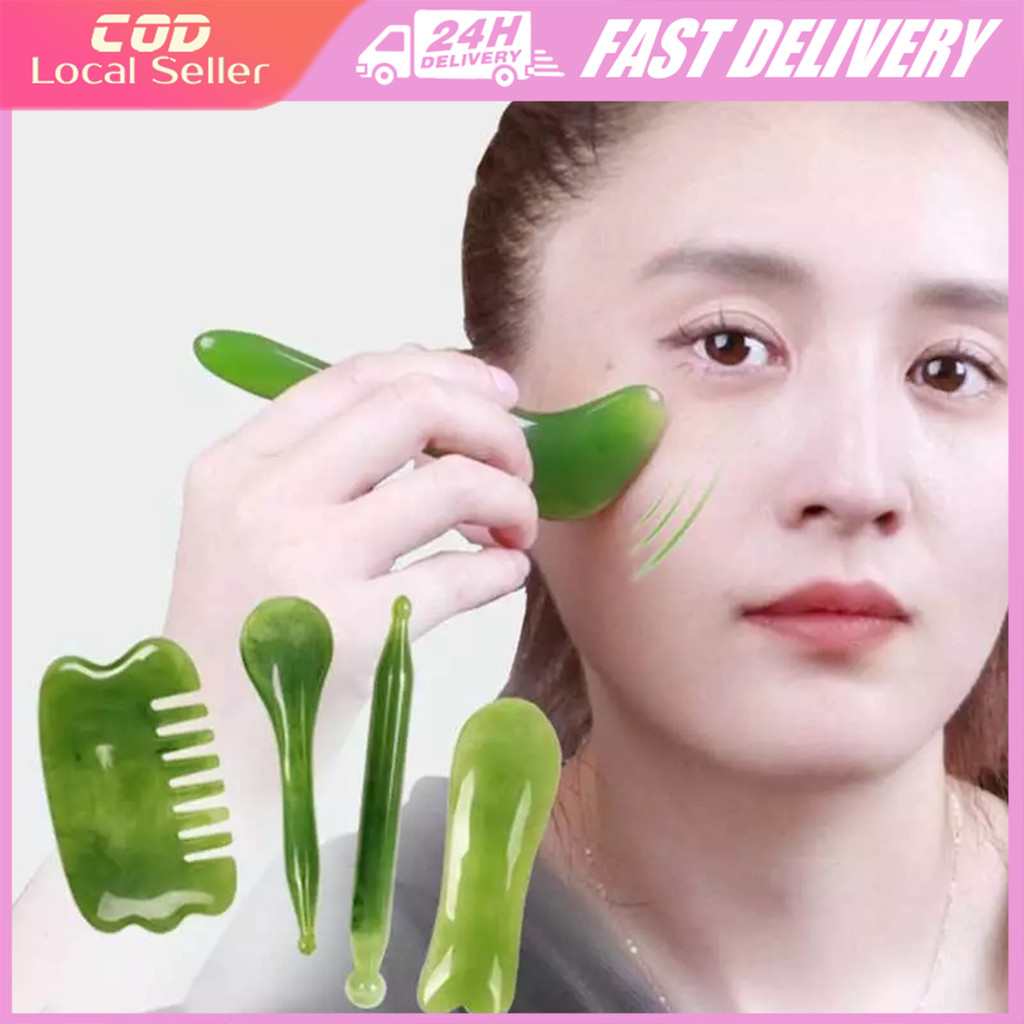 Gua Sha Board 7PCS/Set Universal facial and cervical scraping ...