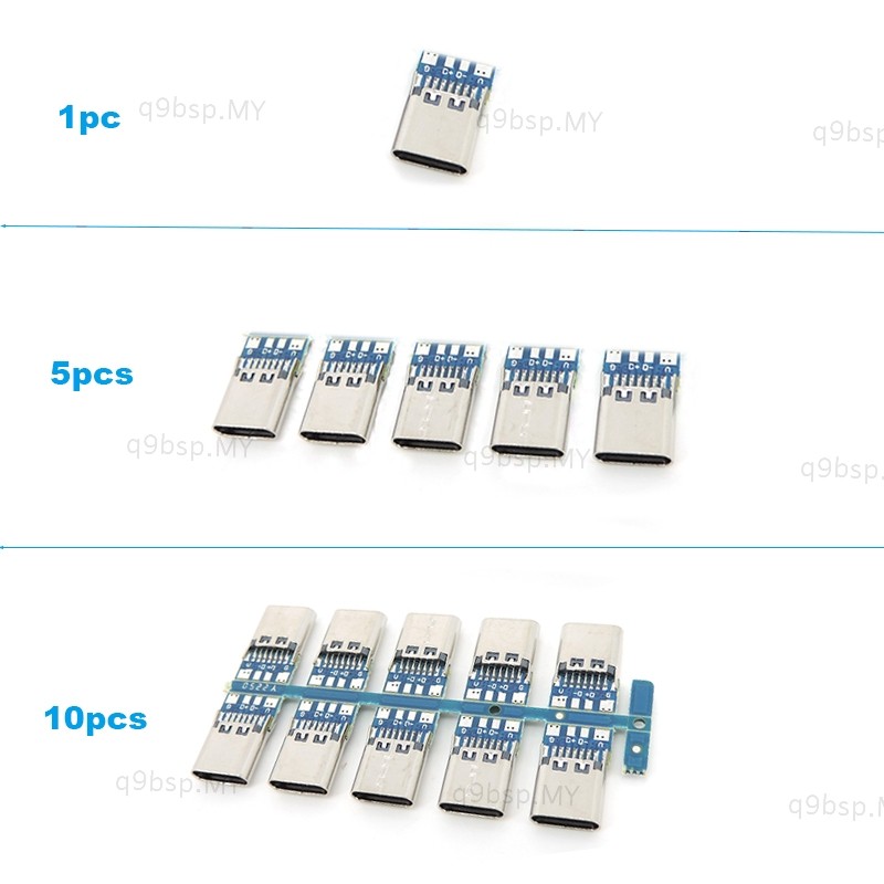 Usb-c 3.1 Type C female Connector 4 Pin Test Adapter Connector Socket ...