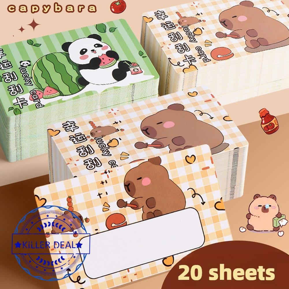 Lucky Scratch Off Cards Panda Party Games Vouchers Holiday Business ...