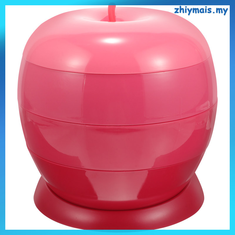 Shaped Rotating Box Dispenser Food Organizer Fruit Dish Plate Plates ...
