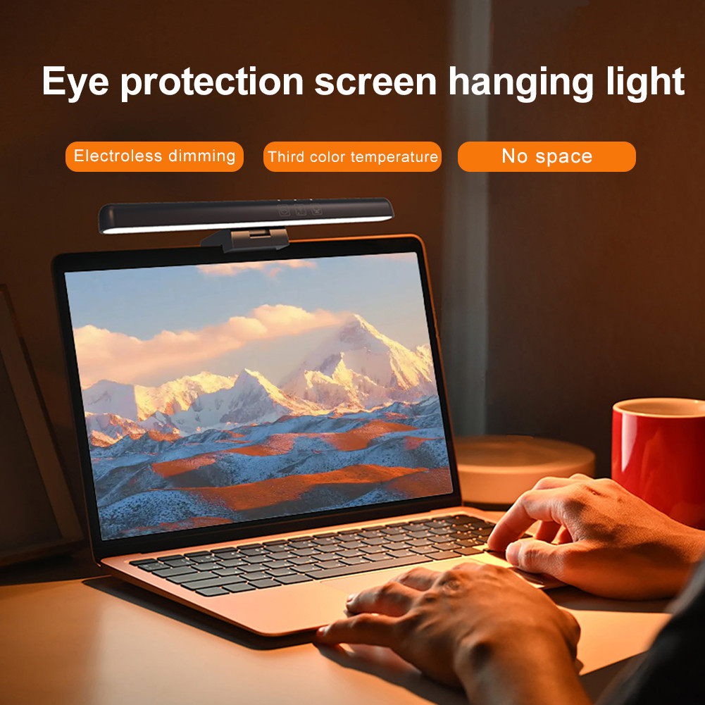 [Getdouble.my] LED Monitor Light Bar USB Powered Computer Monitor Lamp ...