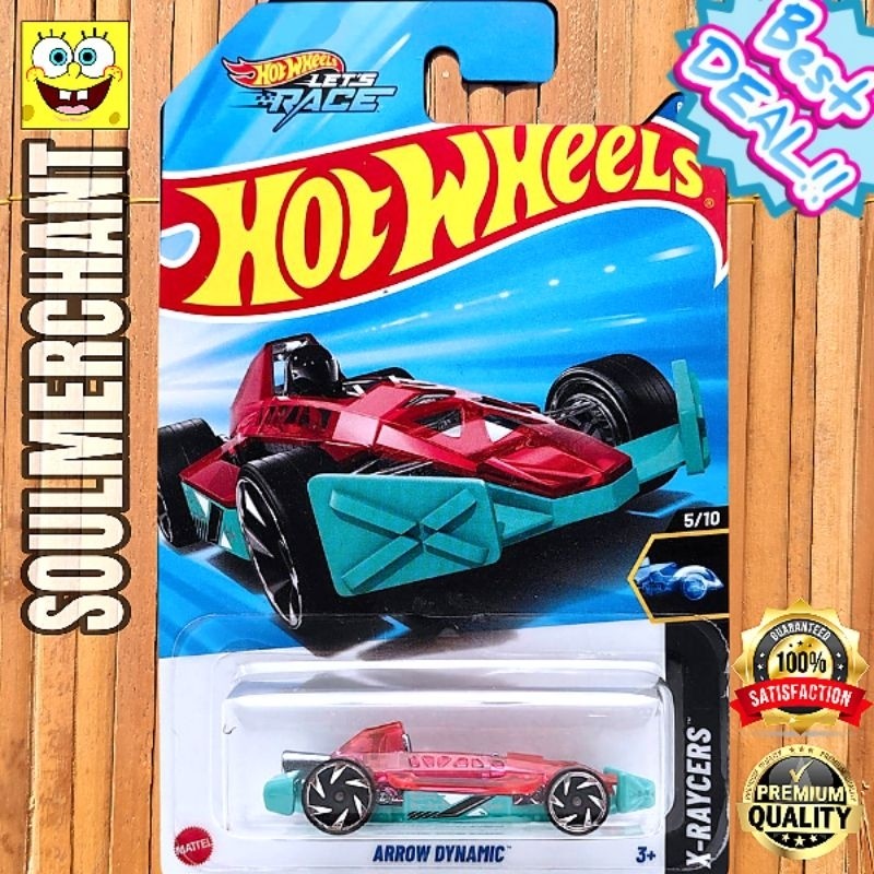 MERAH Hot Wheels Arrow Dynamic Red X-Raycers | Shopee Malaysia