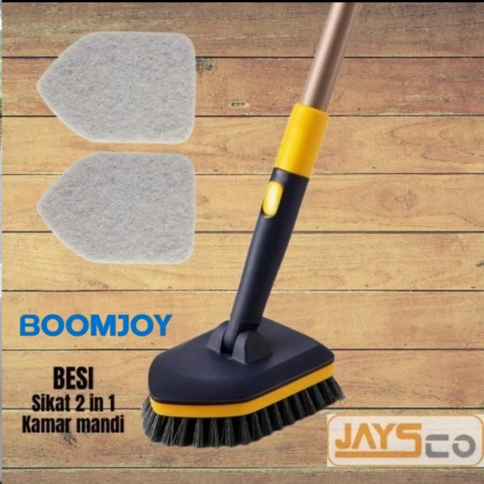 Boomjoy new 2 in 1 bathroom cleaner, bathroom floor cleaner, long ...