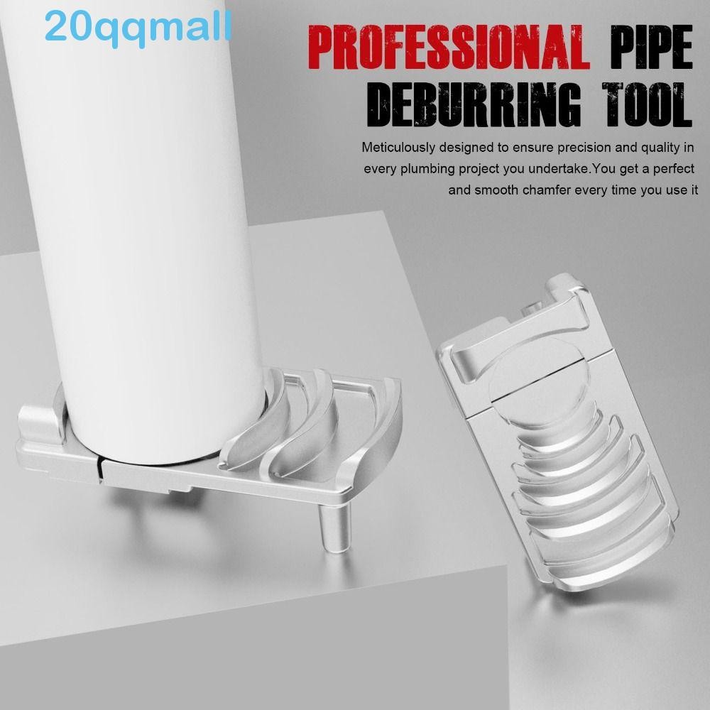 QQMALL PVC Chamfer Tool, Professional Six Pipe Sizes PVC Pipe Deburring ...