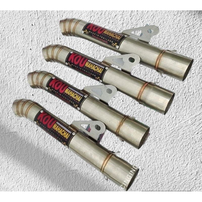 big elbow Kou Mahachai Super open pipe stainless Canister Only inlet ...