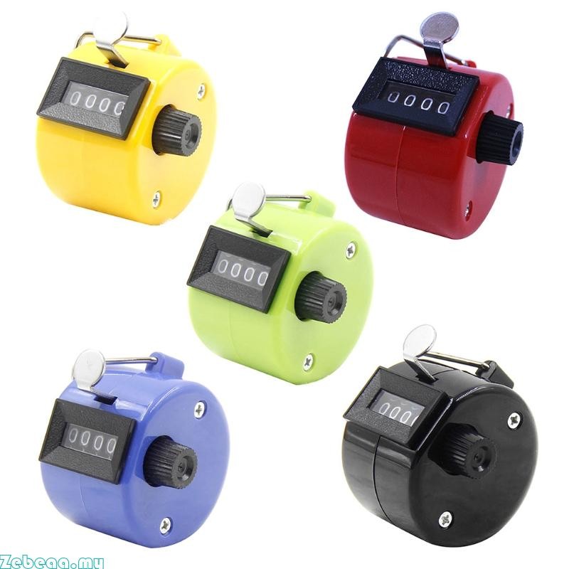 Zebeaa Manual Tally Counter Digit Number Lap Counter Hand Held ...