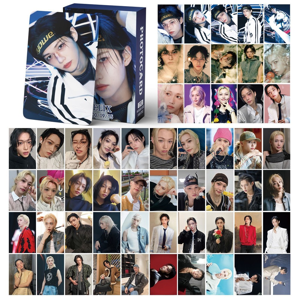 55-127pcs STRAY KIDS FELIX HOLLOW Lomo cards JAPAN Mini Album SKZ ...
