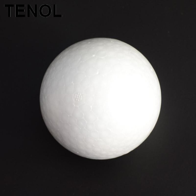 TENOL round Solid Polystyrene Foam Ball Material For DIY Christmas ...