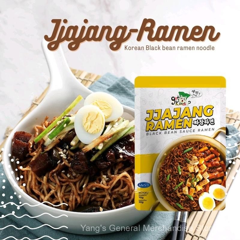 Halal Jjajang Ramen GotKimchi (1 Hidangan) Setiap pek mengandungi 70g ...