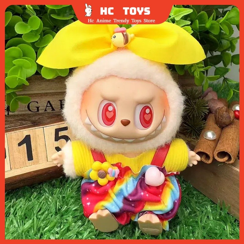 Handmade Labubu clothes, 17cm plush vinyl Labubu V1 V2 V3 clothes ...