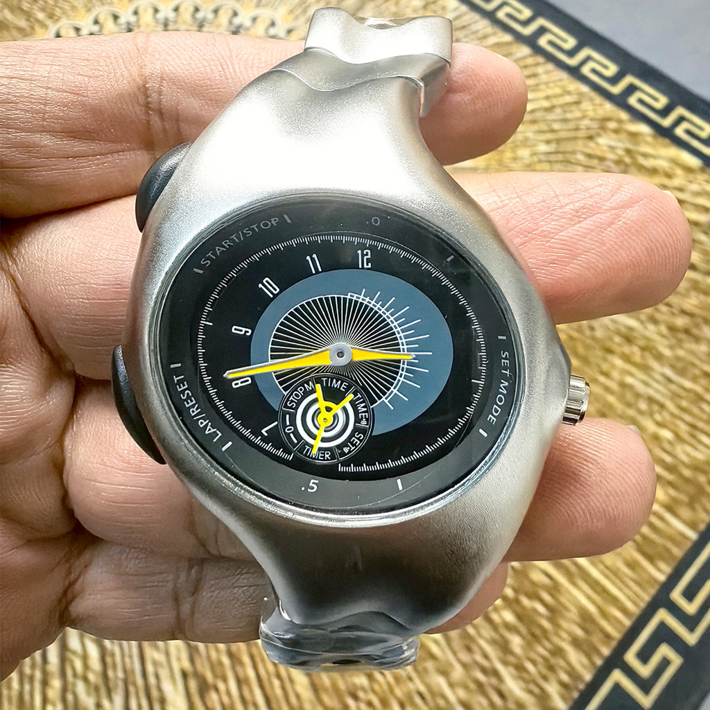 PINTIME special-shaped y2k original non-mechanical men watch twisted ...