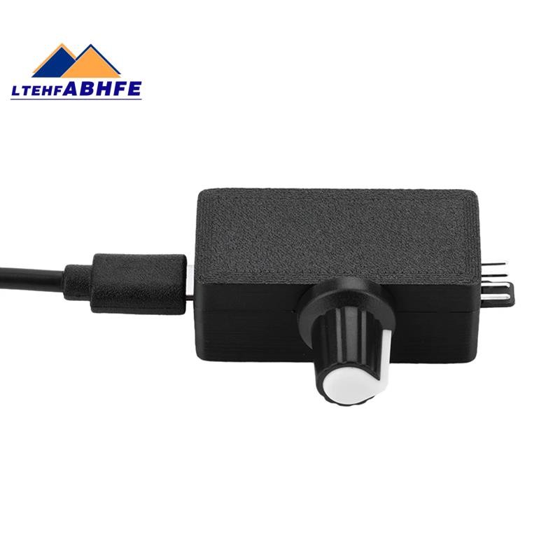 12V 4-Pin Fan Speed Regulation DC Motor Speed Controller PWM Pulse ...