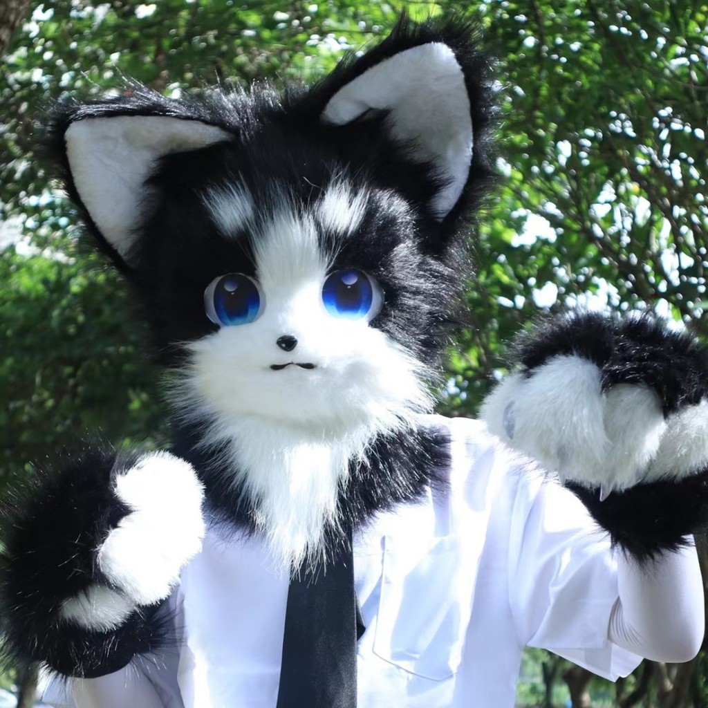 Beast Costume Beast Head Japanese Style Fursuit Original Single Head ...