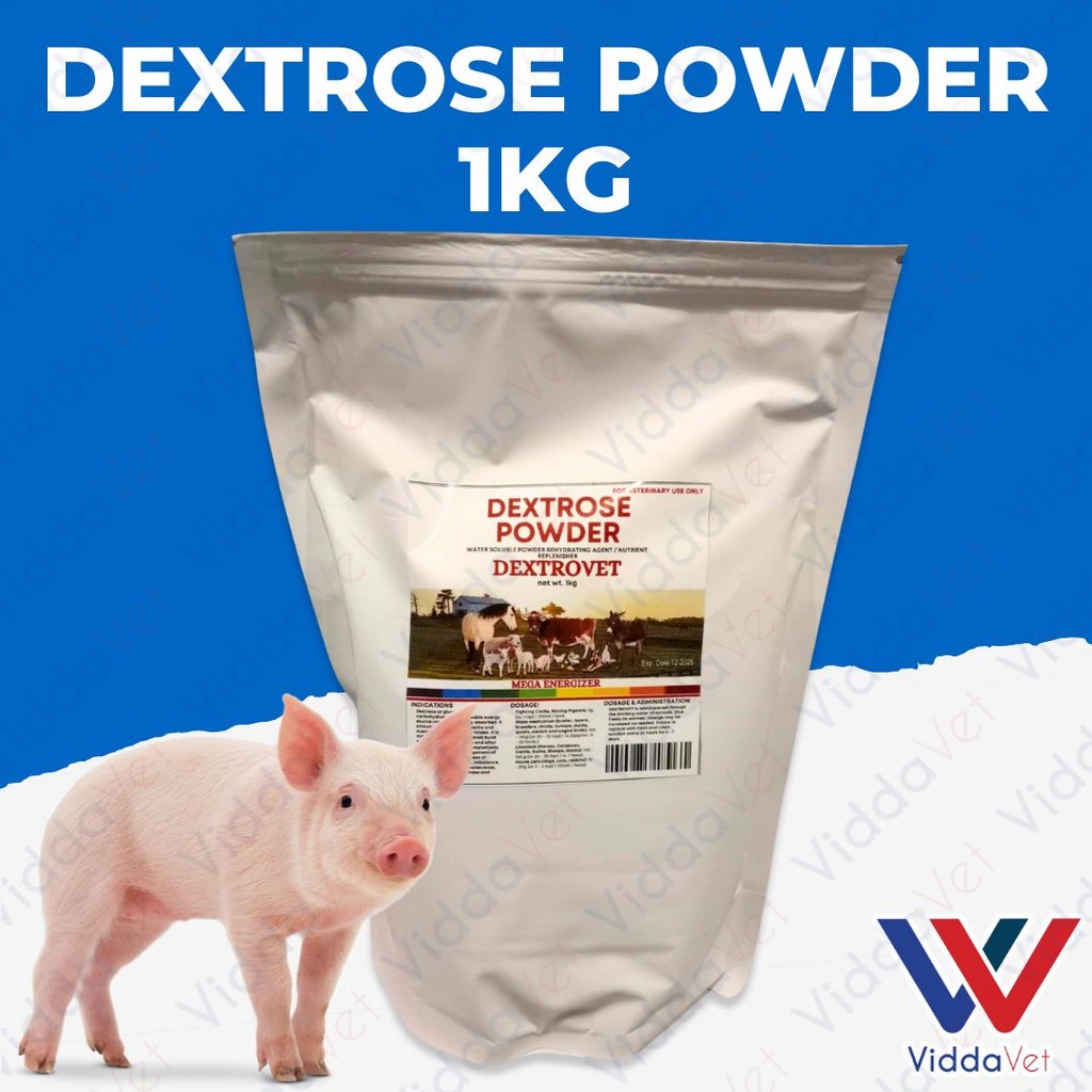 Energy Supplement for Animals Dextrose Powder 1kg for dogs | Shopee ...