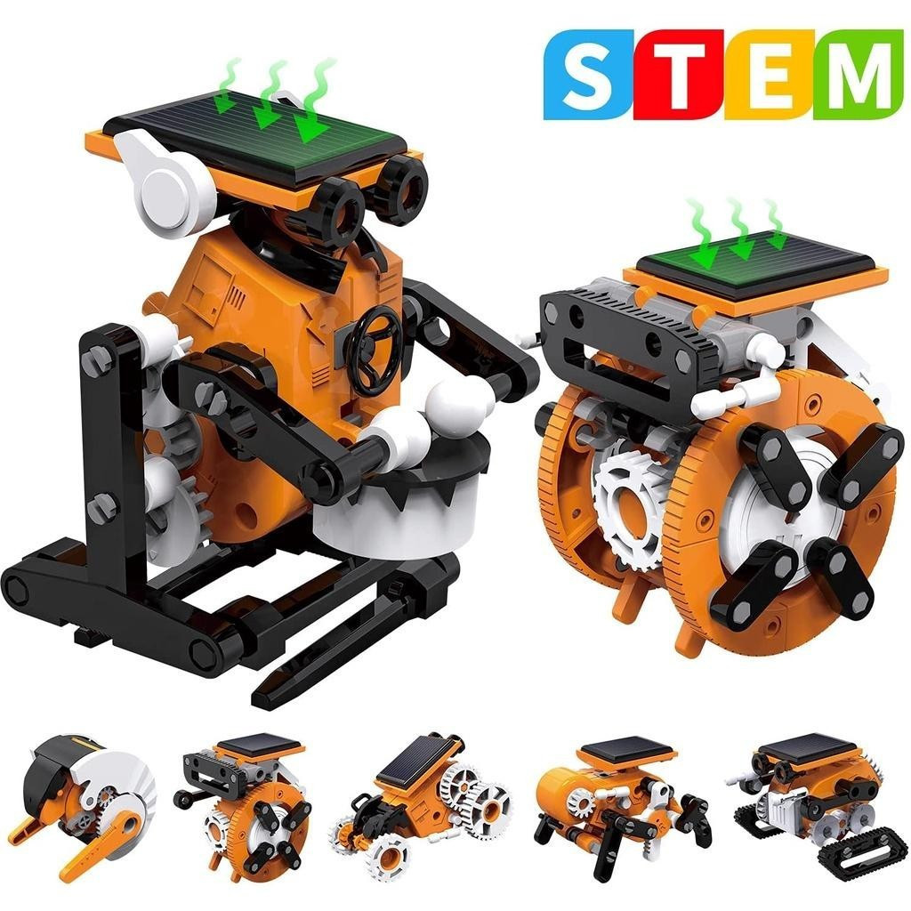 Kids Green Energy Science Experiment Kits DIY STEM Creative Blocks 7 in ...